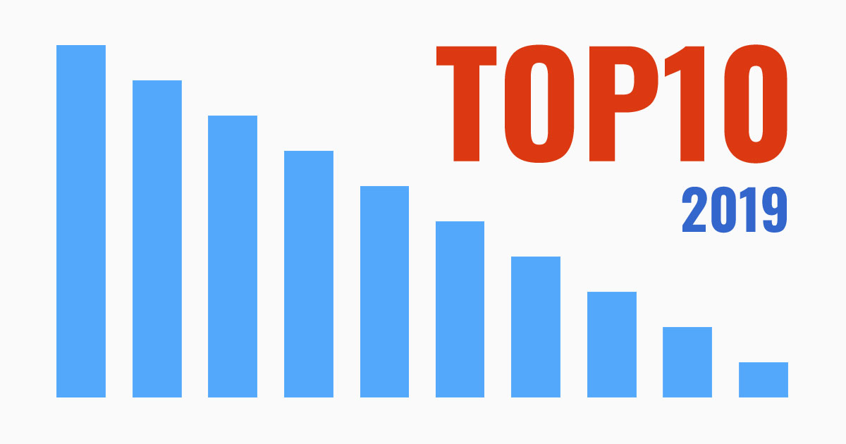 Die Top 10 2019